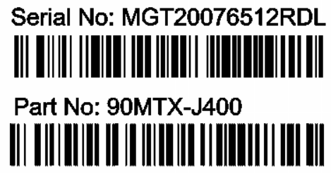 Serial Number Marking